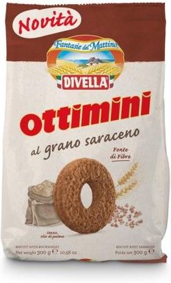 Divella Ottimini gano Saraceno gyczane Pełnoziarniste Kruche Ciasteczka ...