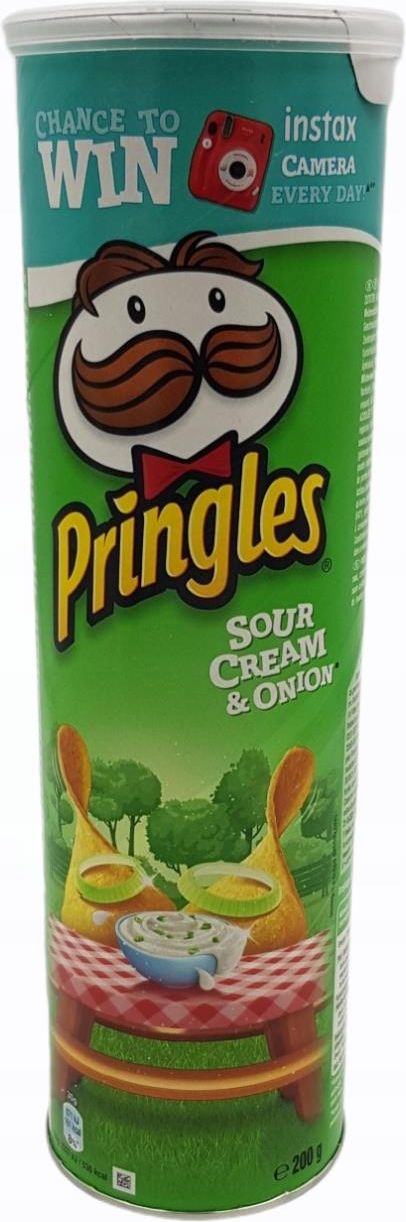 Pringles Chipsy O Smaku Sour Cream & Onion 200 - Ceny i opinie - Ceneo.pl