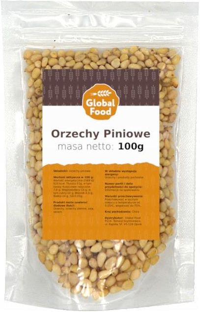 Global Orzechy Piniowe Pini Cedrowe 100g - Ceny i opinie - Ceneo.pl