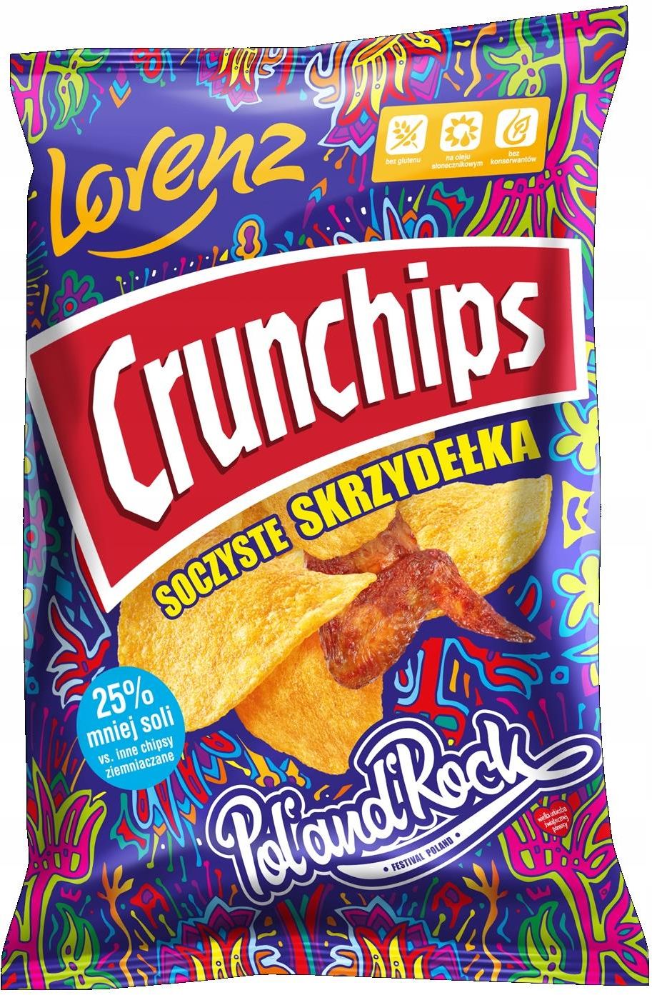 Crunchips Chipsy Soczyste Skrzydełka 140g - Ceny i opinie - Ceneo.pl