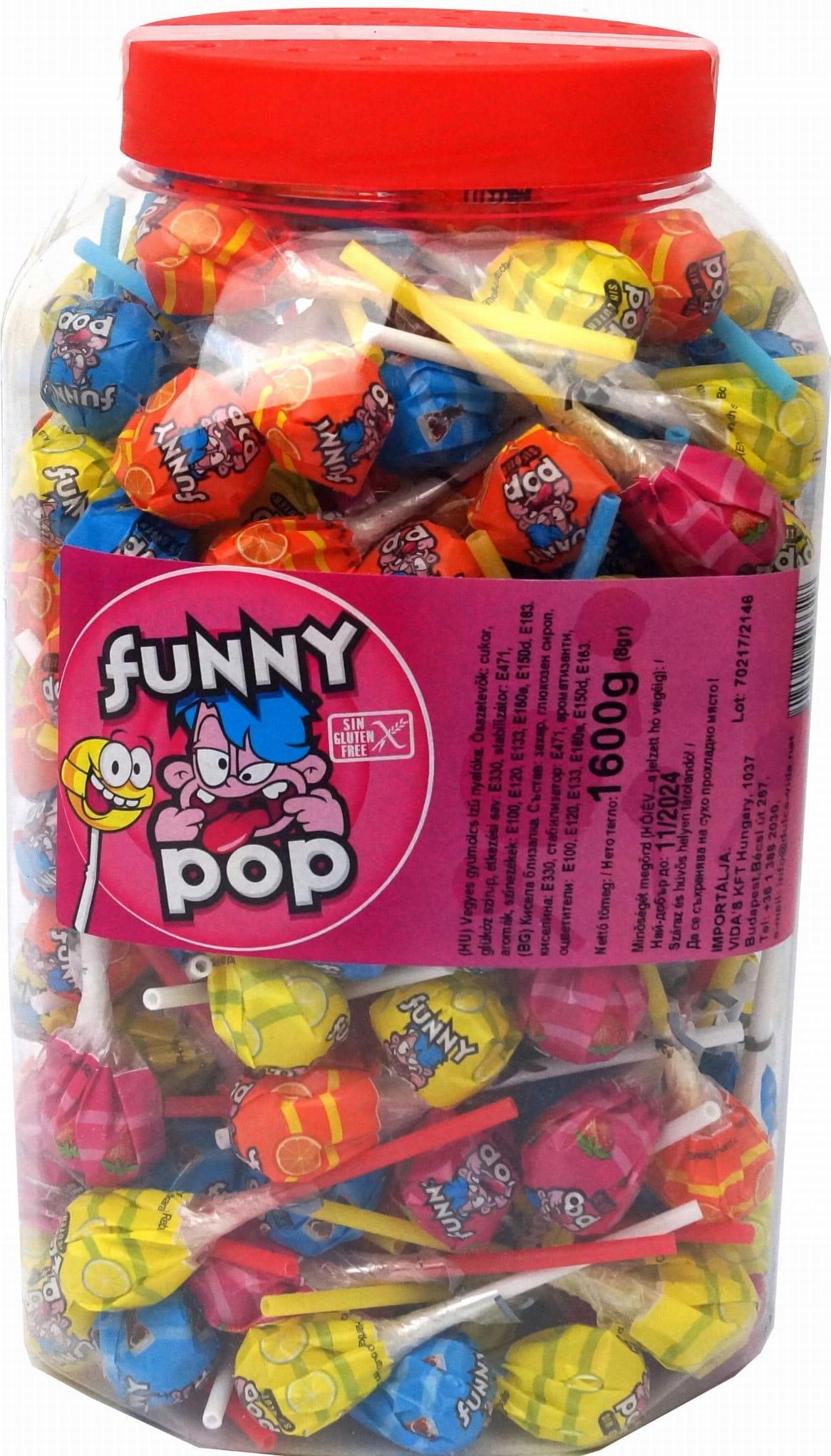 Juan Lopez Lizak Funny Pop 200Szt - Ceny i opinie - Ceneo.pl