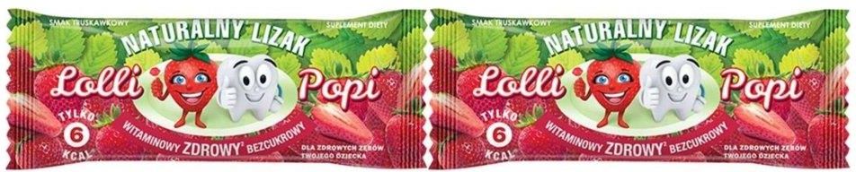 Life Pharma Life Pharma 2 x Lizak Naturalny Bez Dodatku Cukru Truskawka ...