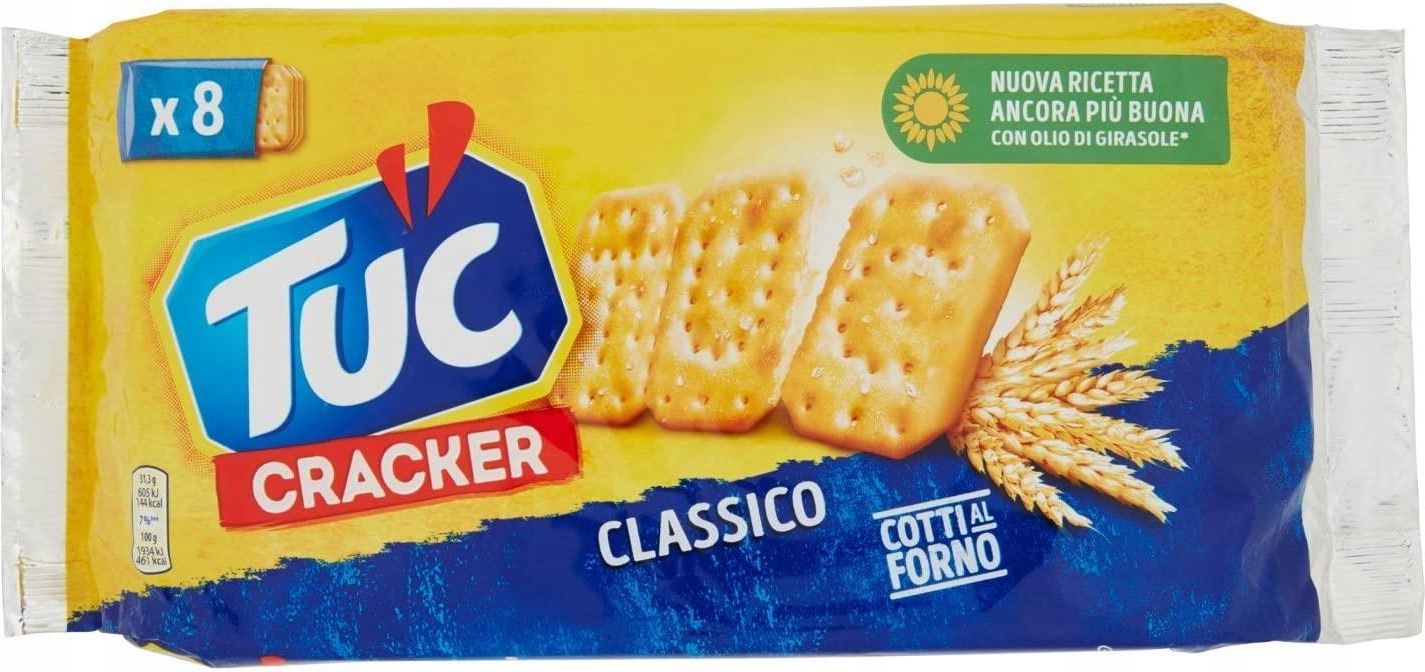Włoskie Krakersy Tuc Classico 250g - Ceny i opinie - Ceneo.pl