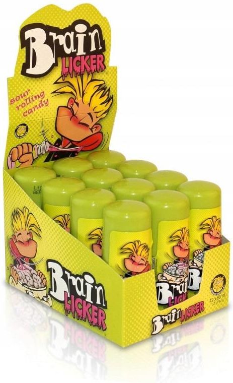 Brain Licker Cukierek Płynny W Kulce Kwaśny 60ml - Ceny i opinie - Ceneo.pl