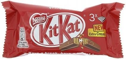 Kit Kat Kitkat Nestle Baton Wafel Czekoladowy Paka 3x41,5g - Ceny i ...