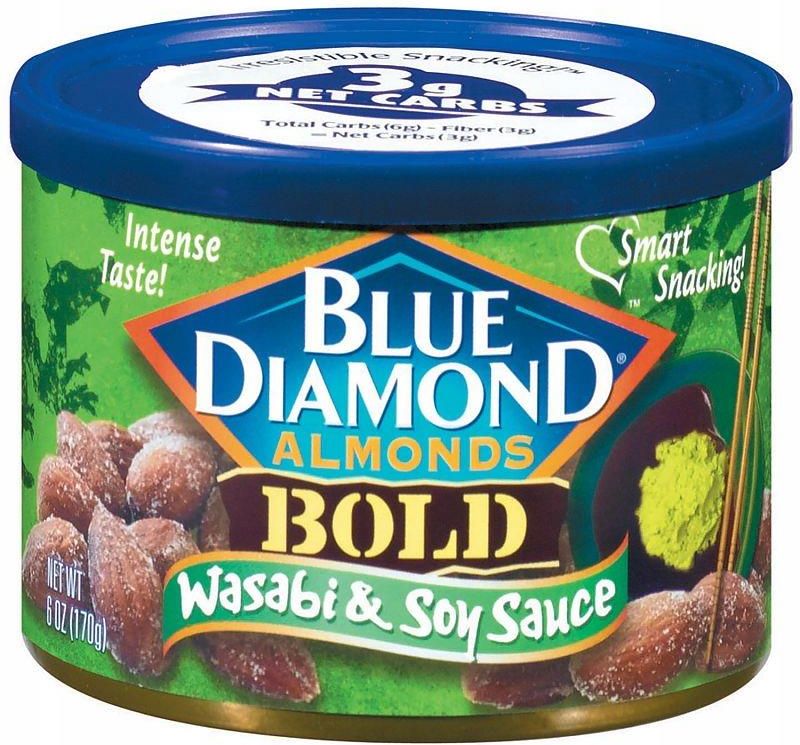 Migdały Blue Diamond Bold Wasabi Almonds 170g Usa - Ceny i opinie ...