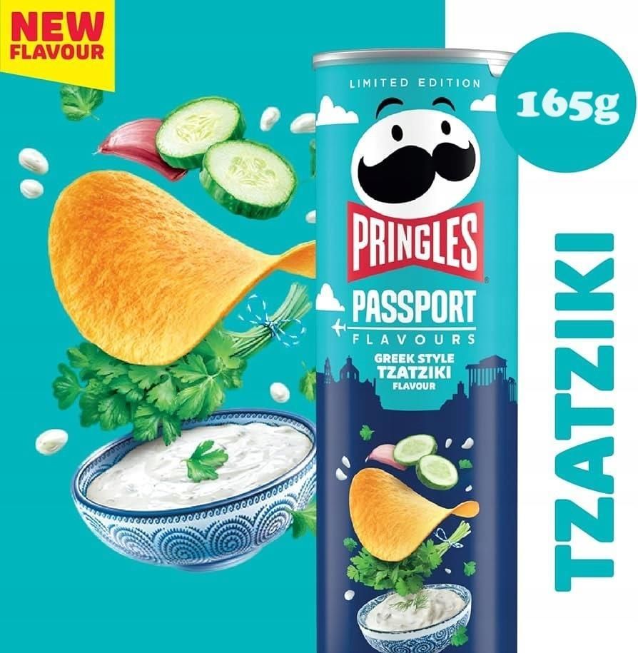 Pringles Passport geek Style Tzatziki 185g - Ceny i opinie - Ceneo.pl