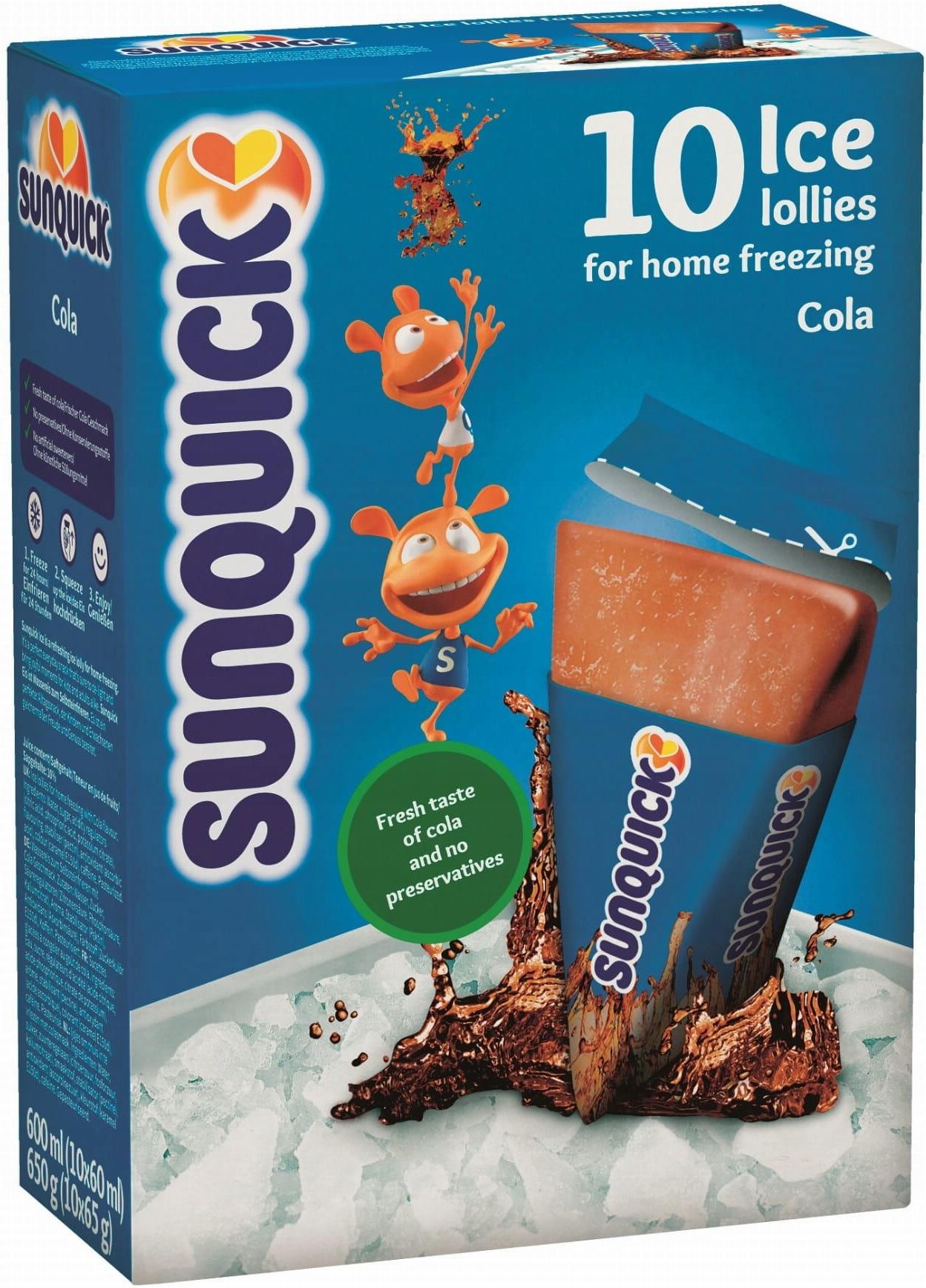 Aksam Inny Sunquick Ice Cola 650g - Ceny i opinie - Ceneo.pl
