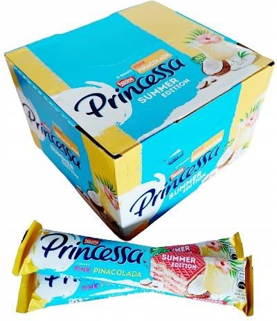Nestle Wafelek Princessa Pink Pinacolada 37g x 30Szt - Ceny i opinie ...