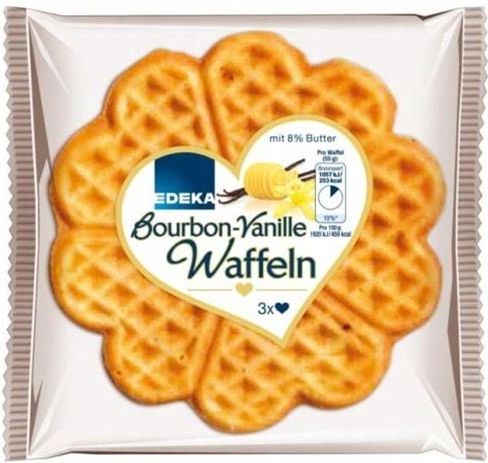 Edeka Edeka Gofry Waniliowe Serca 3Szt 165g - Ceny i opinie - Ceneo.pl