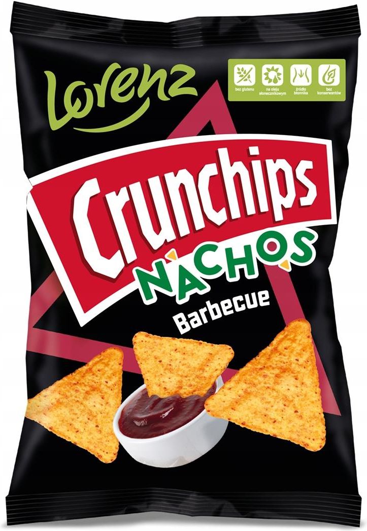 Crunchips Nachos Barbecue 190g - Ceny i opinie - Ceneo.pl
