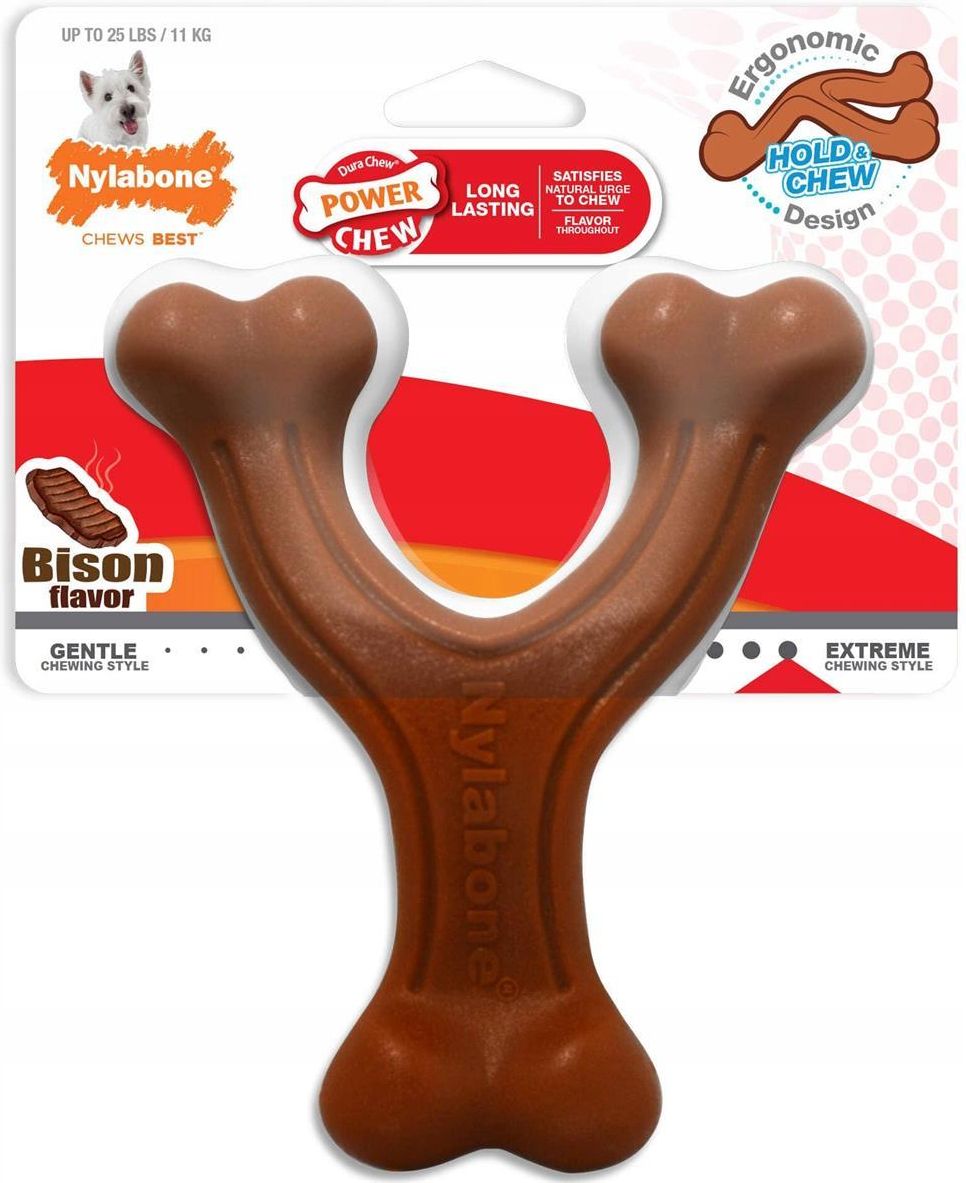 Nylabone Kość Z Bizona Dla Psa Bison Wishbone Rozm. S Bi - Ceny i ...