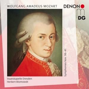 Płyta kompaktowa Herbert / Winds of Staatskapelle Dresden Blomstedt - Mozart Symphonies 38-41 ...