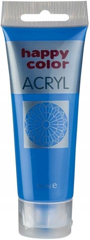 Happy Color Akryl Farba Do Malowania Drewna Szkła Niebieska - Ceny i ...