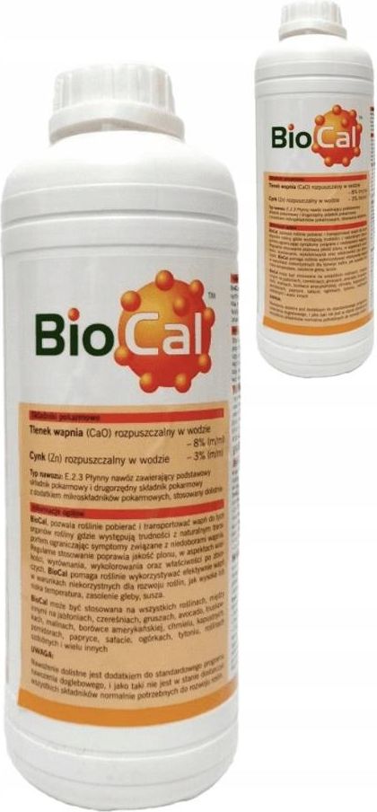 Nawóz Biocal 1L Nawóz Wapniowy Biocal Bio Agris - Ceny i opinie - Ceneo.pl