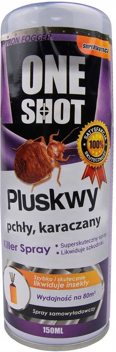 One Shot Fogger Bomba Na Pluskwy Karaluchy 150ml - Ceny i opinie - Ceneo.pl