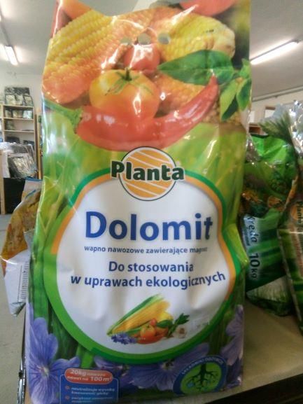 Nawóz Nawóz Dolomit - Uprawy Ekologiczne - 20Kg - Ceny i opinie - Ceneo.pl