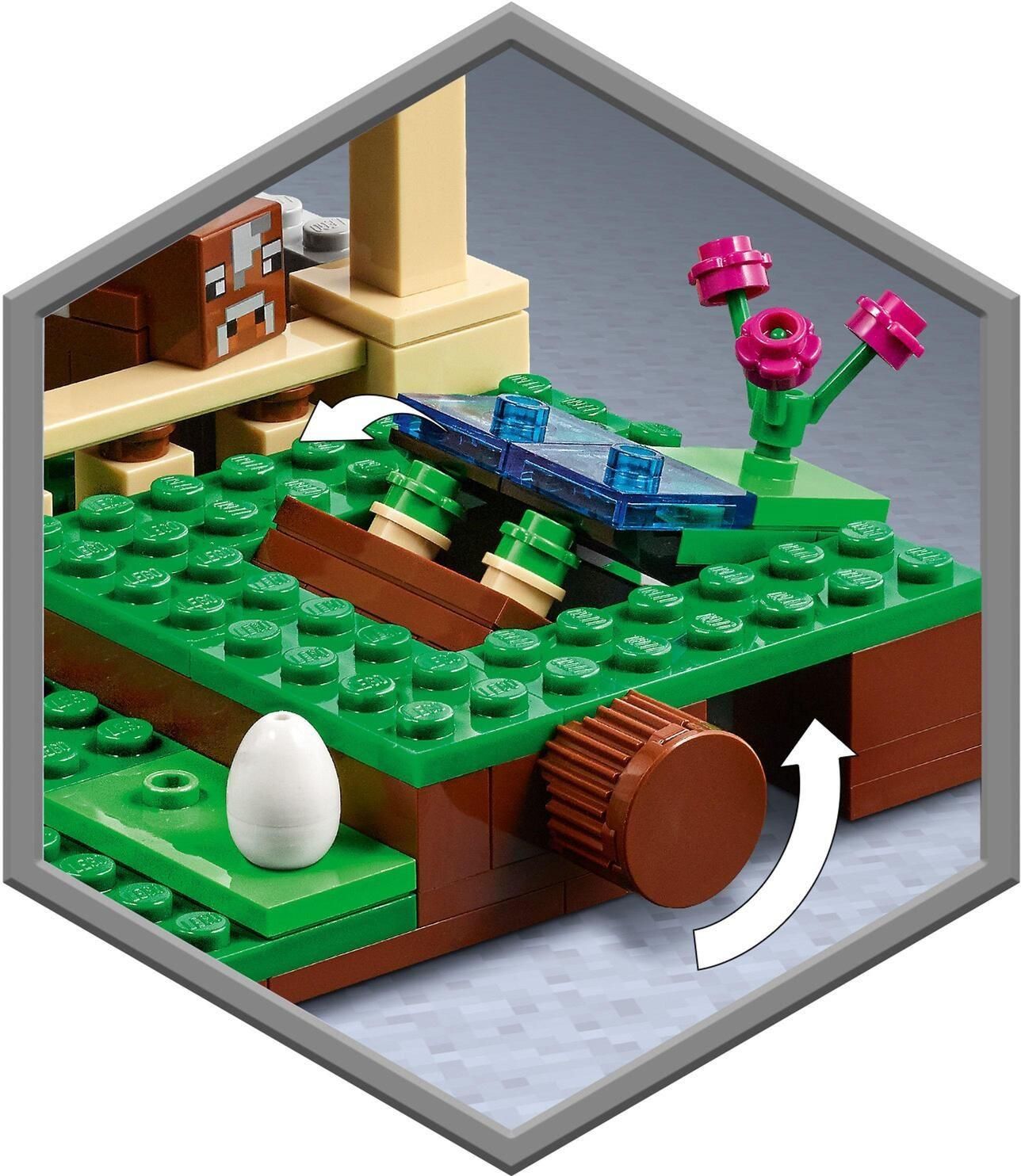 LEGO Minecraft 21187 Czerwona stodoła - ceny i opinie - Ceneo.pl