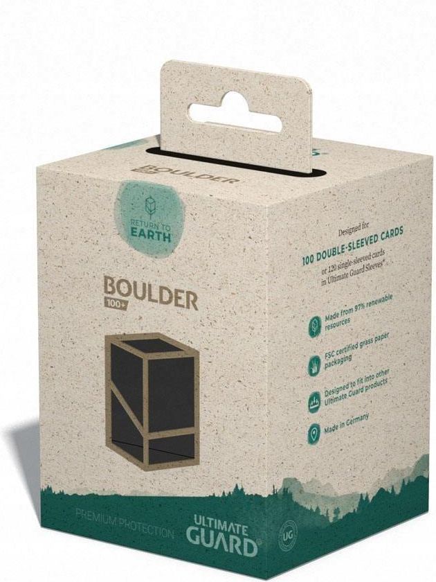 Ultimate Guard Return To Earth Boulder Deck Case 100+ Standard Size ...
