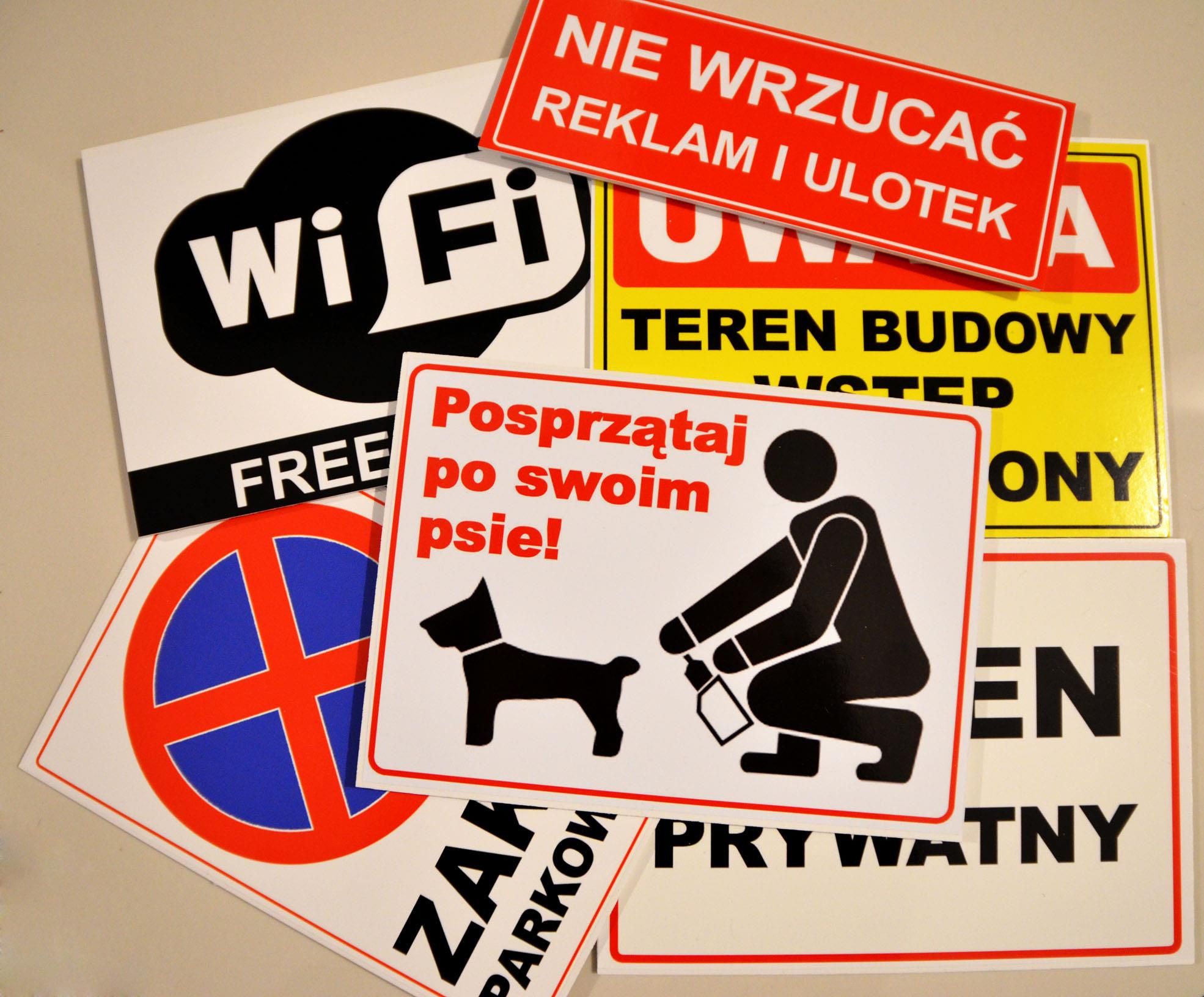 Wejście Obok Tablica Znak Tabliczka Szyld Pcv - Ceny i opinie - Ceneo.pl