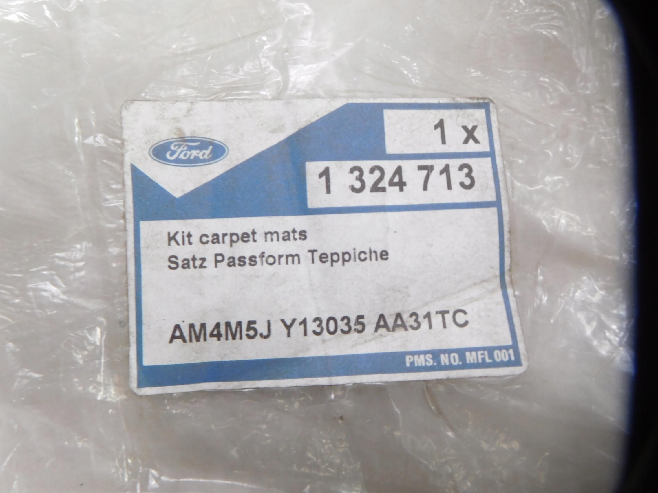 Dywanik samochodowy Ford Oryginalne Oe Ford Oryginalne Oe Dywaniki ...