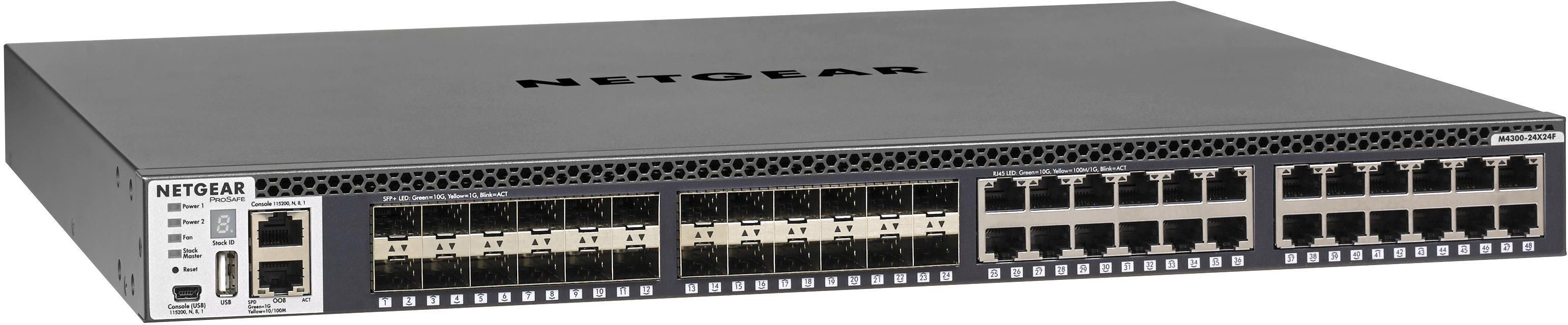 Netgear M4300 24X24F 24X10G, 24Xsfp+, Zarz (KILNGESWI0019) - Opinie i ...