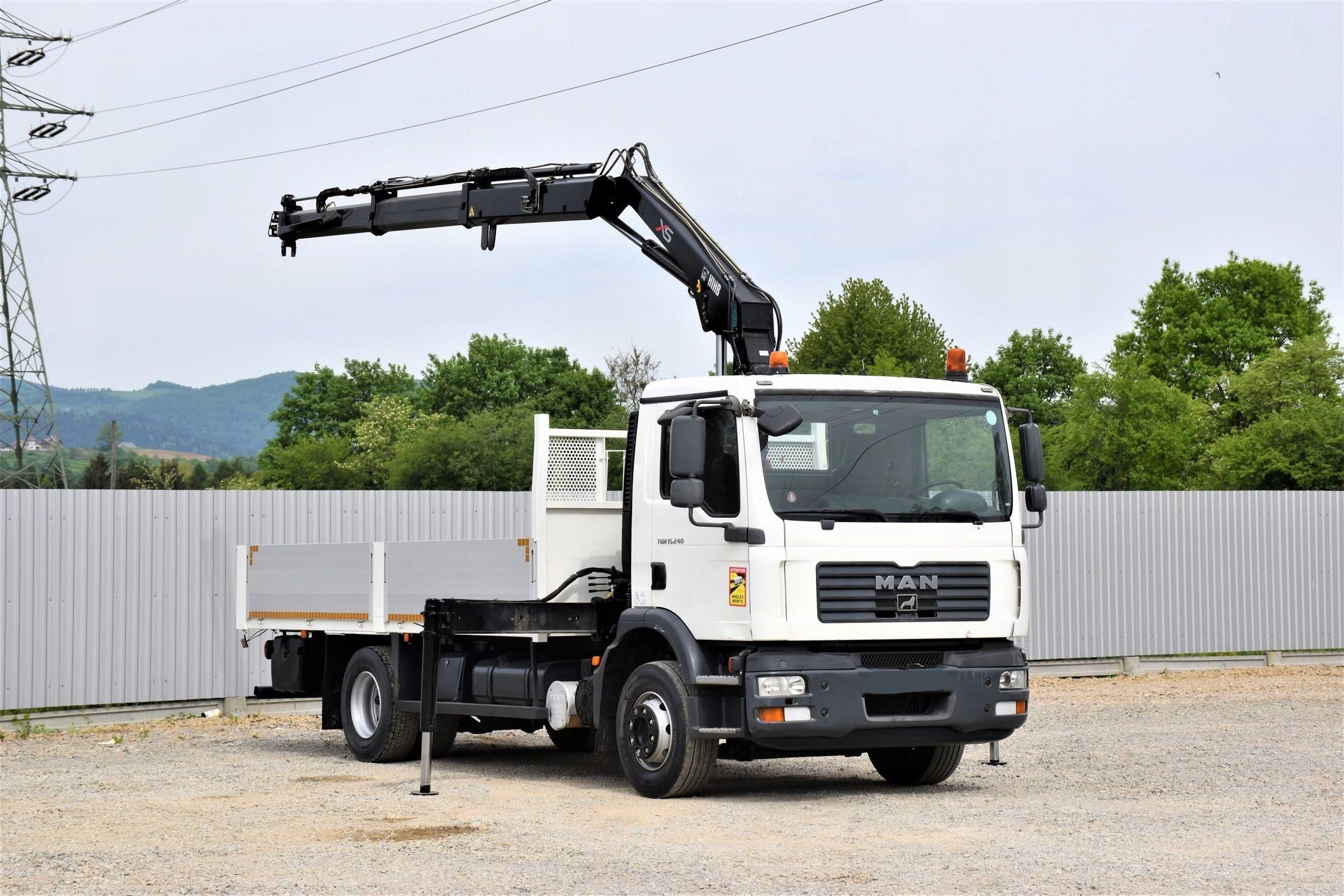 MAN TGM 15.240 * HIAB 111 B-2 HIDUO + PILOT - Opinie i ceny na Ceneo.pl