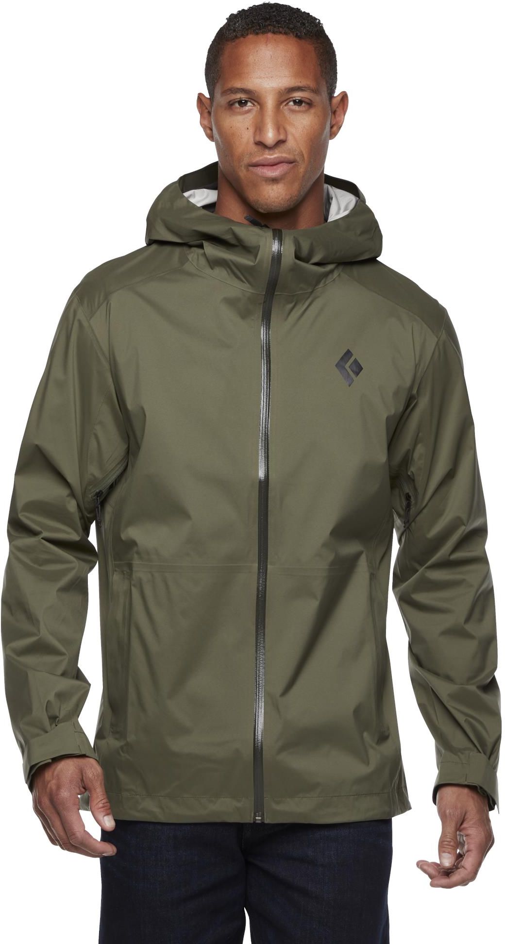 Black Diamond Kurtka Stormline Stretch Rain Shell Tundra - Ceny i ...