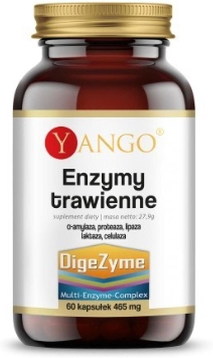Yango Enzymy Trawienne 60kaps. - Opinie i ceny na Ceneo.pl