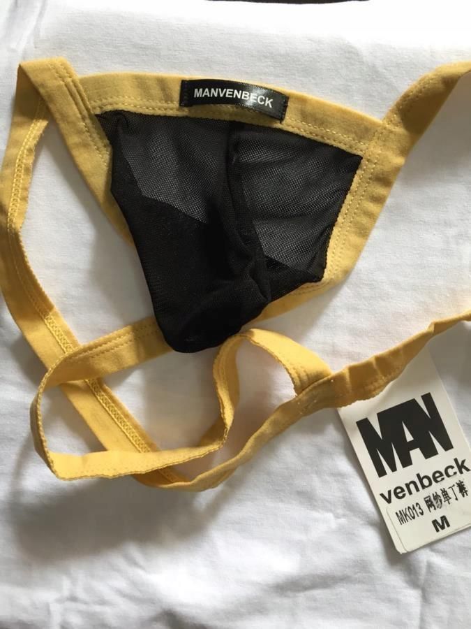 B180 Przeźroczyste męskie mini stringi - M - Ceny i opinie - Ceneo.pl