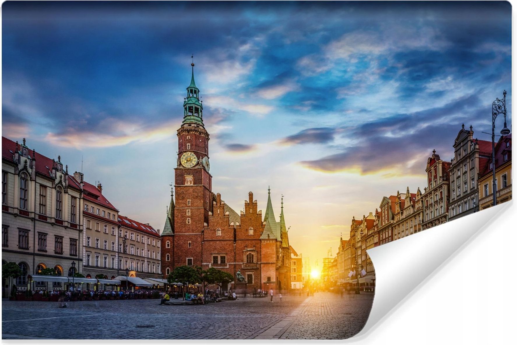 Muralo Fototapeta Do Salonu Rynek We Wrocławiu 3D 360X240 - Opinie i ...
