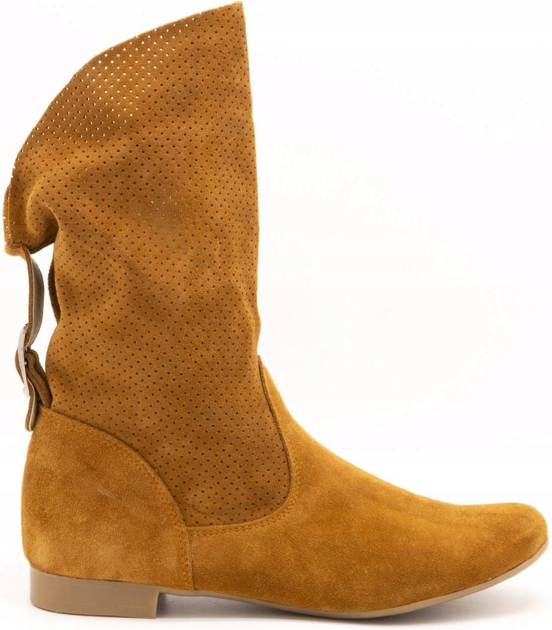 Botki damskie Ażurowe botki Elena rude r.36 - Ceny i opinie - Ceneo.pl