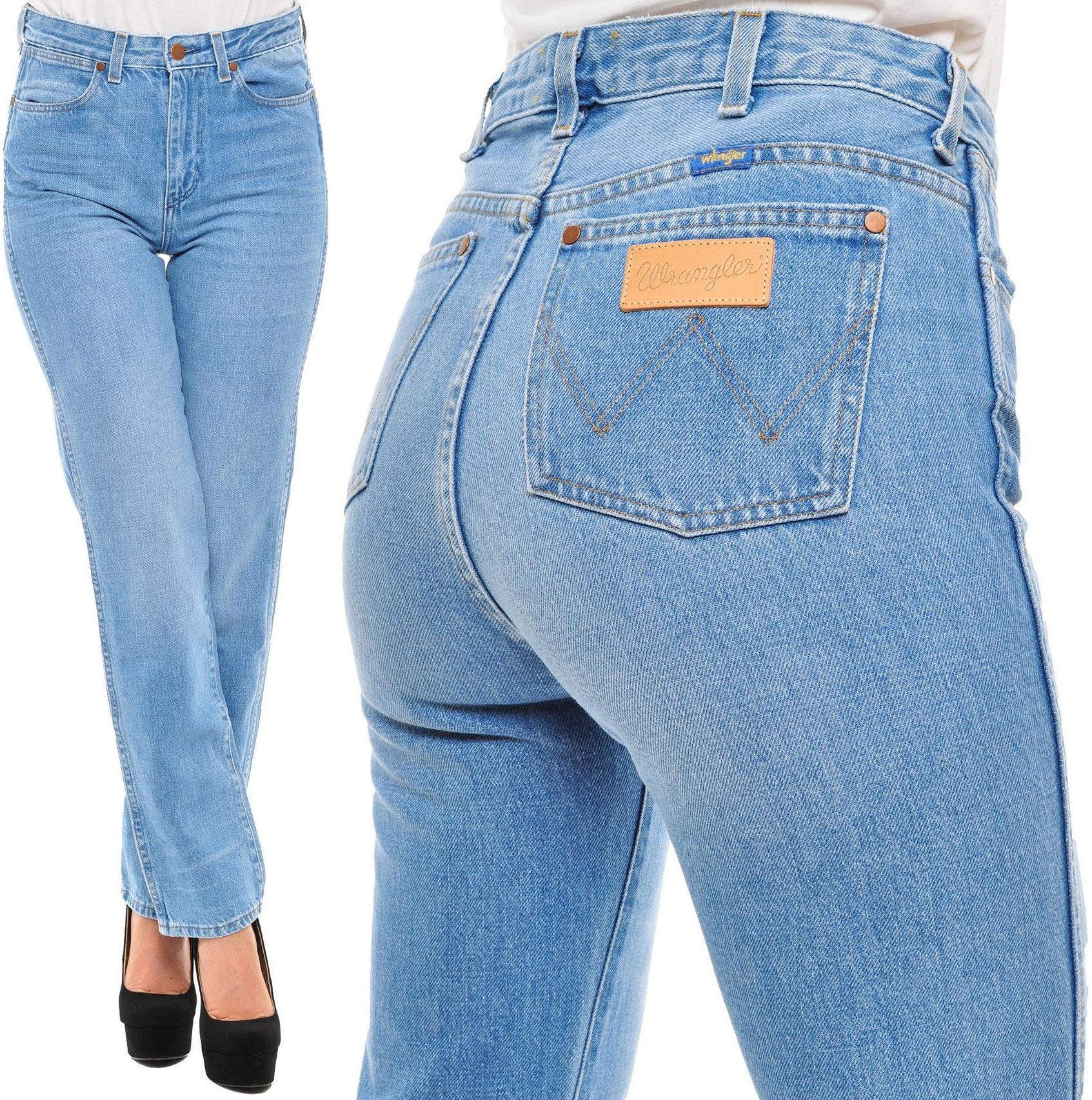 Wrangler spodnie jeans Retro Boyfriend W24 L32 - Ceny i opinie - Ceneo.pl