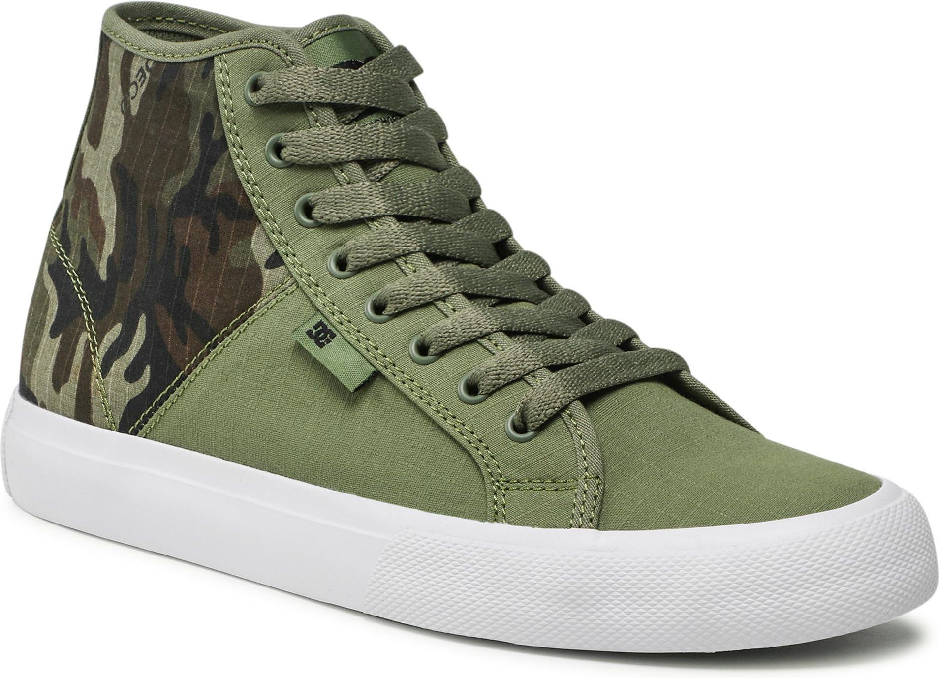 Sneakersy DC - Manual Hi Txse ADYS300644 Olive Camo (Ovc) - Ceny i ...