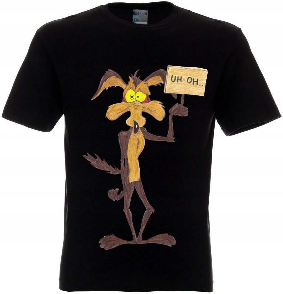 T-SHIRT Koszulka Kojot - Struś Pędziwiatr M - Ceny i opinie - Ceneo.pl