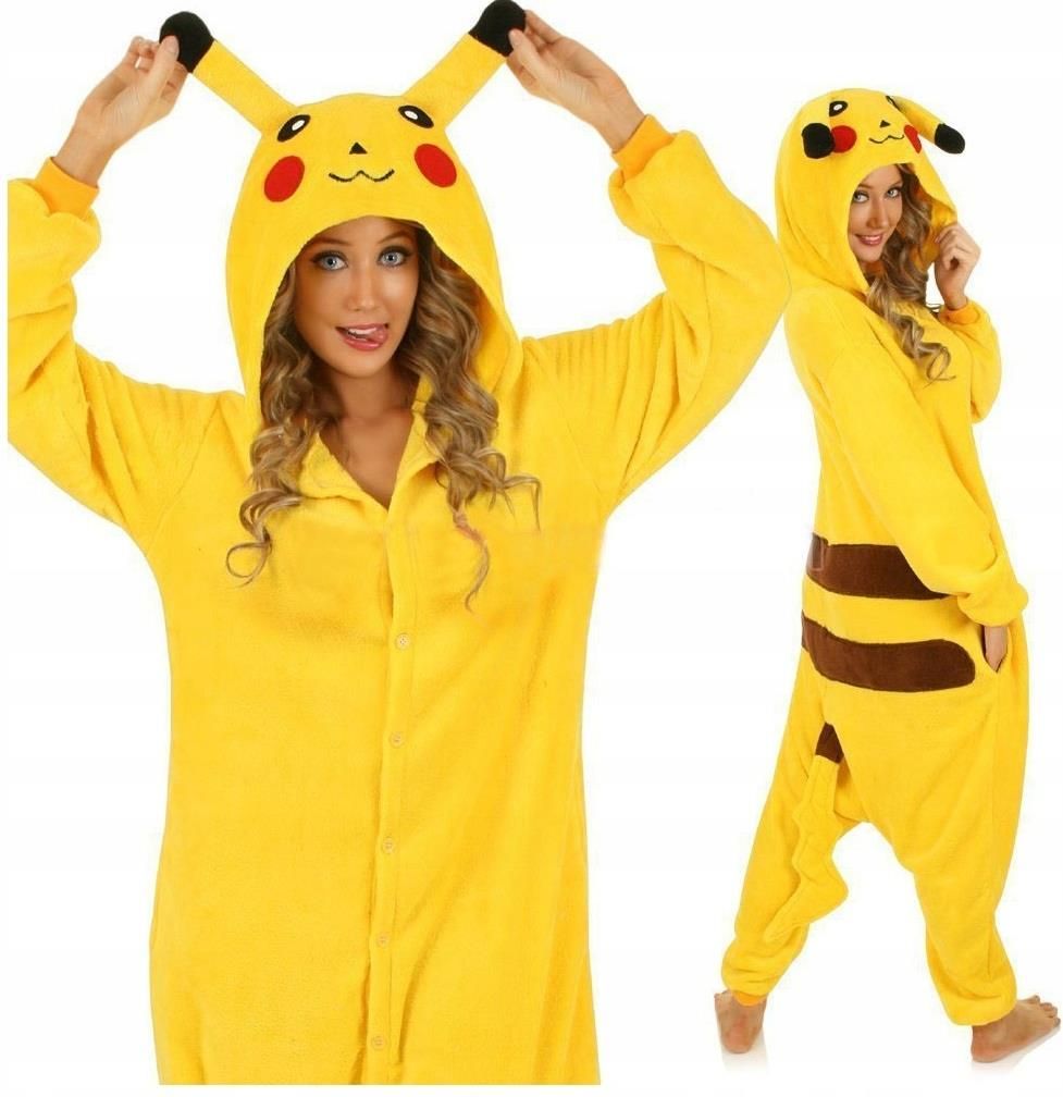 Kombinezon Onesie Piżama Dres Pikachu rozm. M - Ceny i opinie - Ceneo.pl