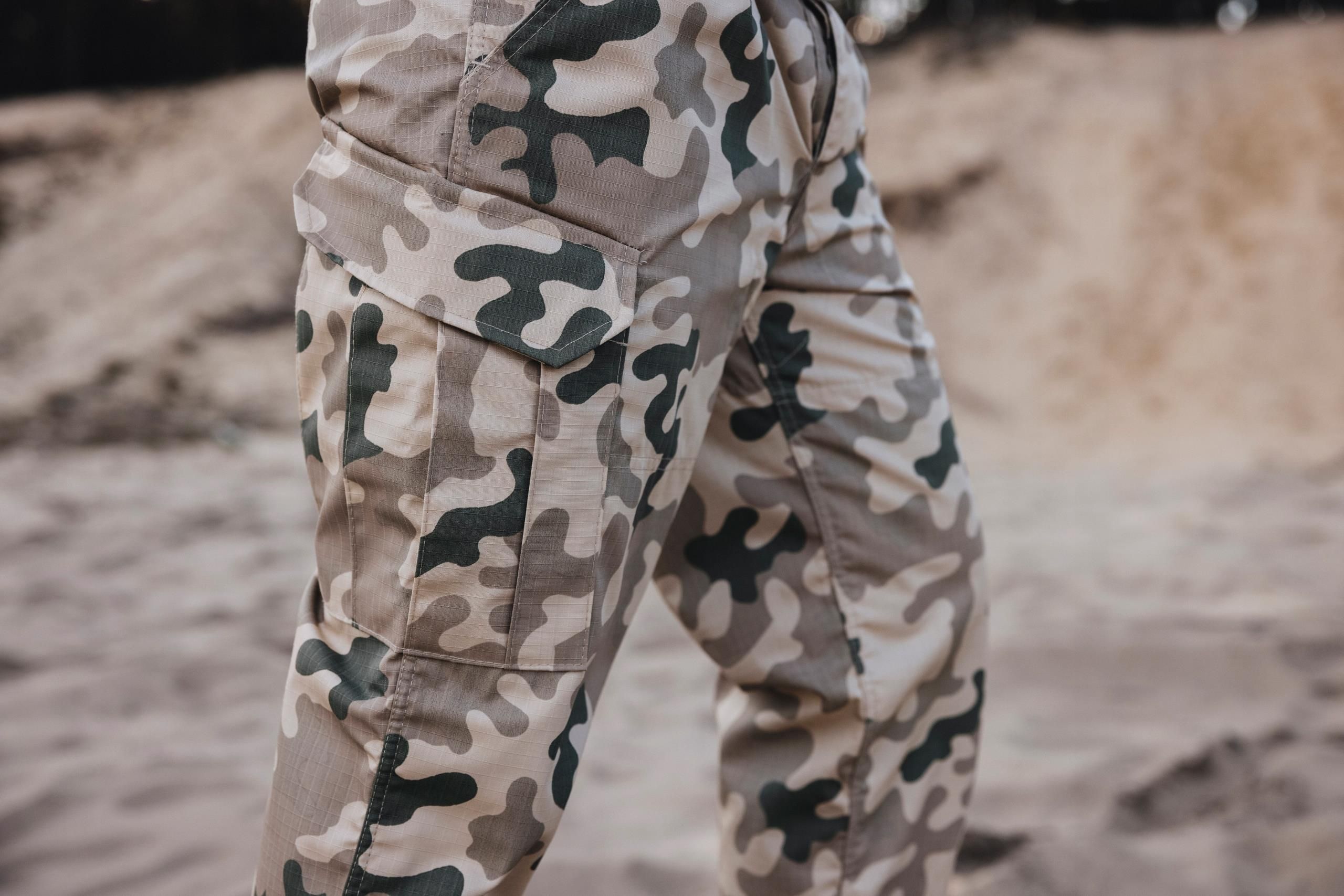 Spodnie wojskowe Pustynna Burza Rip-Stop r. S - Ceny i opinie - Ceneo.pl