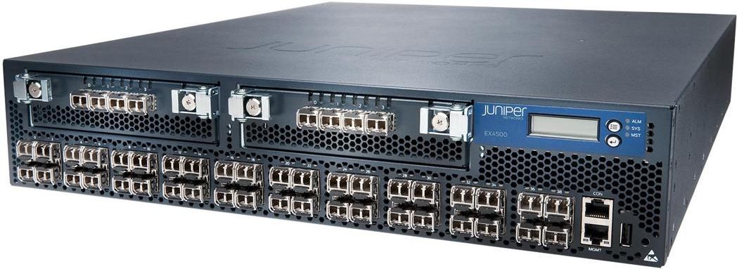 Juniper EX 4500, 40-port 1/10G SFP+ Converged switch, Interconnect ...