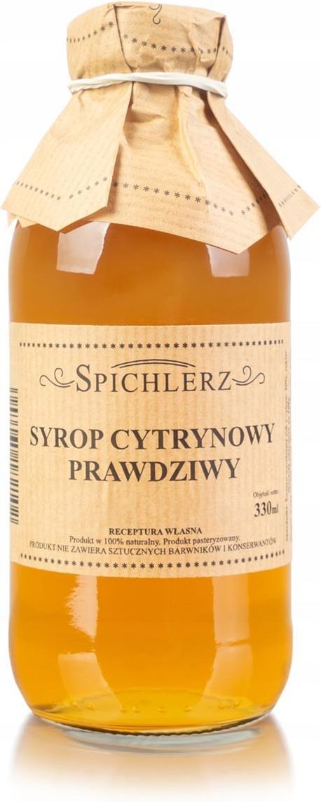 Syrop Z Cytryny 330ml Naturalny Bez Dodatków - Ceny i opinie - Ceneo.pl