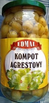 Kompot Agrestowy 0,9l Edmal - Ceny i opinie - Ceneo.pl