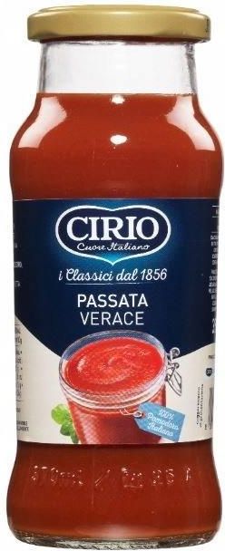 Cirio Włoski Sos Pomidorowy Passata Verace 350g - Ceny i opinie - Ceneo.pl