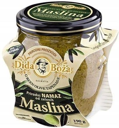 Pasta Z Zielonych Oliwek Marki Dida Boza 190g - Ceny i opinie - Ceneo.pl