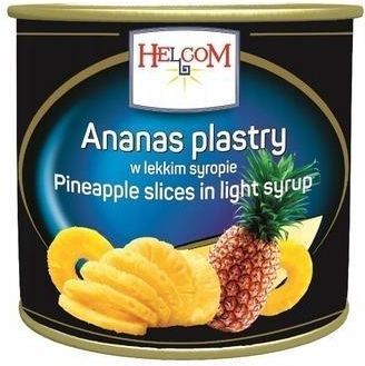 Ananas W Lekkim Syropie Plastry 3%2C05kg Helcom - Ceny i opinie - Ceneo.pl