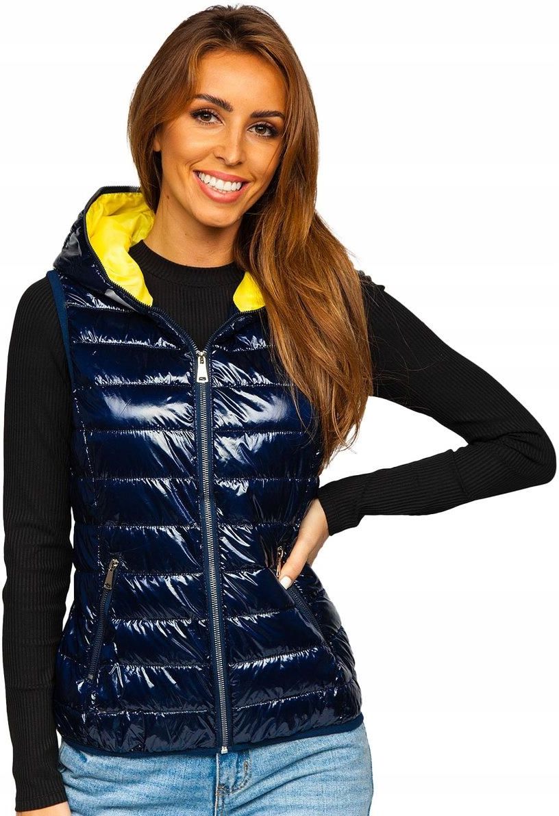 Bezrękawnik Pikowany Granatowy R9549 Denley_l - Ceny i opinie - Ceneo.pl