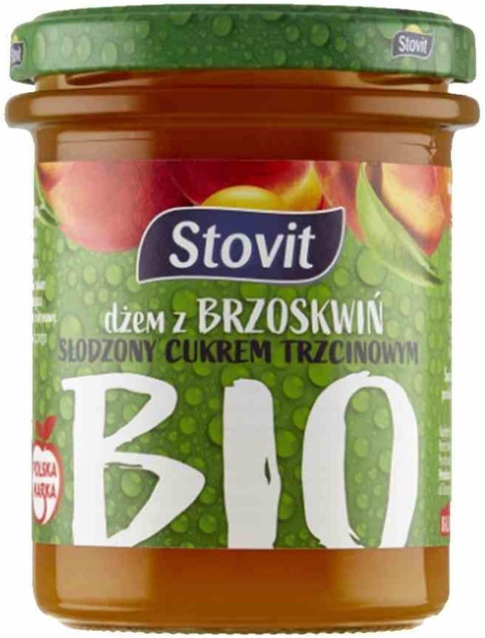 Stovit Dżem Brzoskwiniowy Bio, 200g - Ceny i opinie - Ceneo.pl