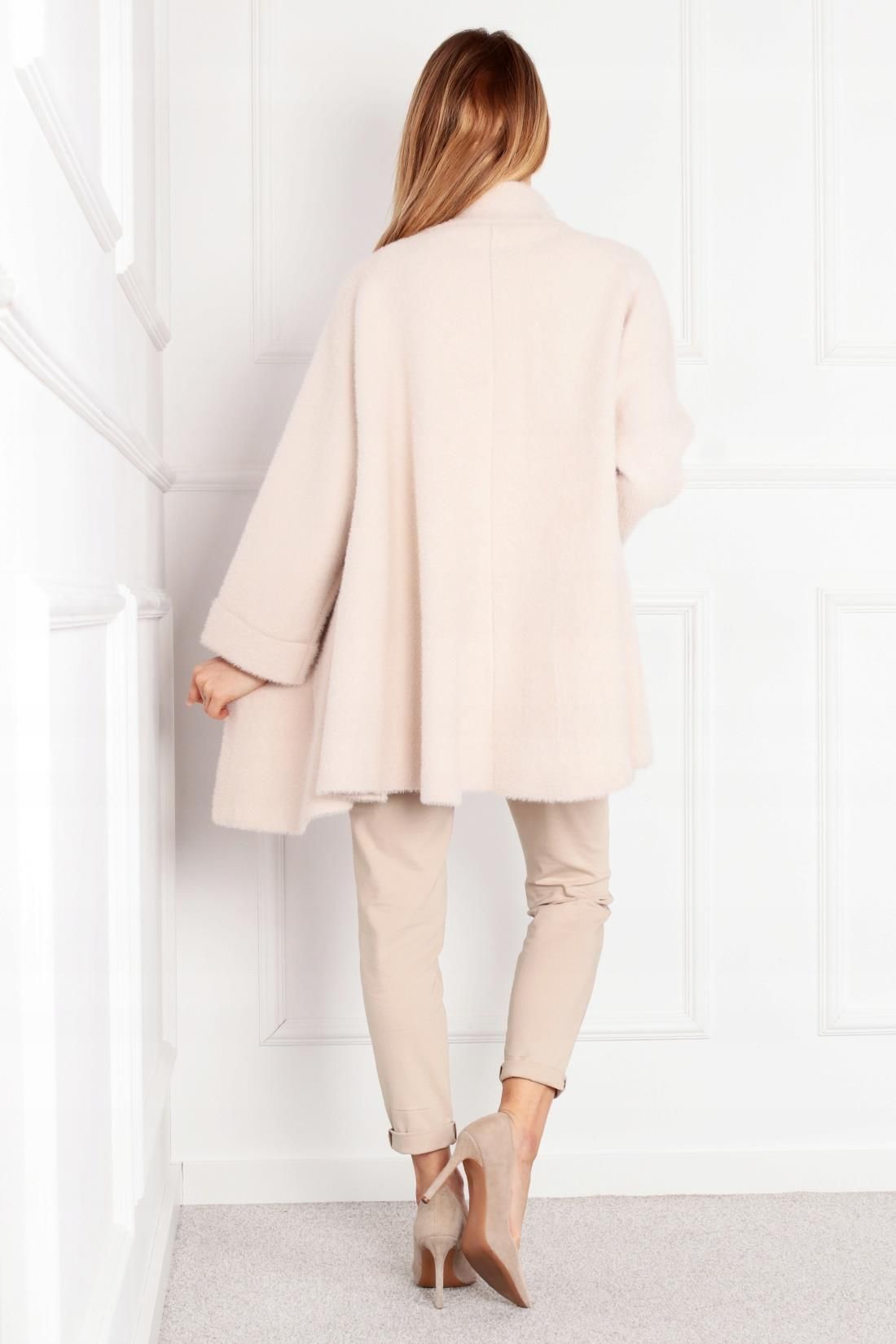 Kurtka Sweter Alpaka C Plus Size Ecru 2012 - Ceny i opinie - Ceneo.pl