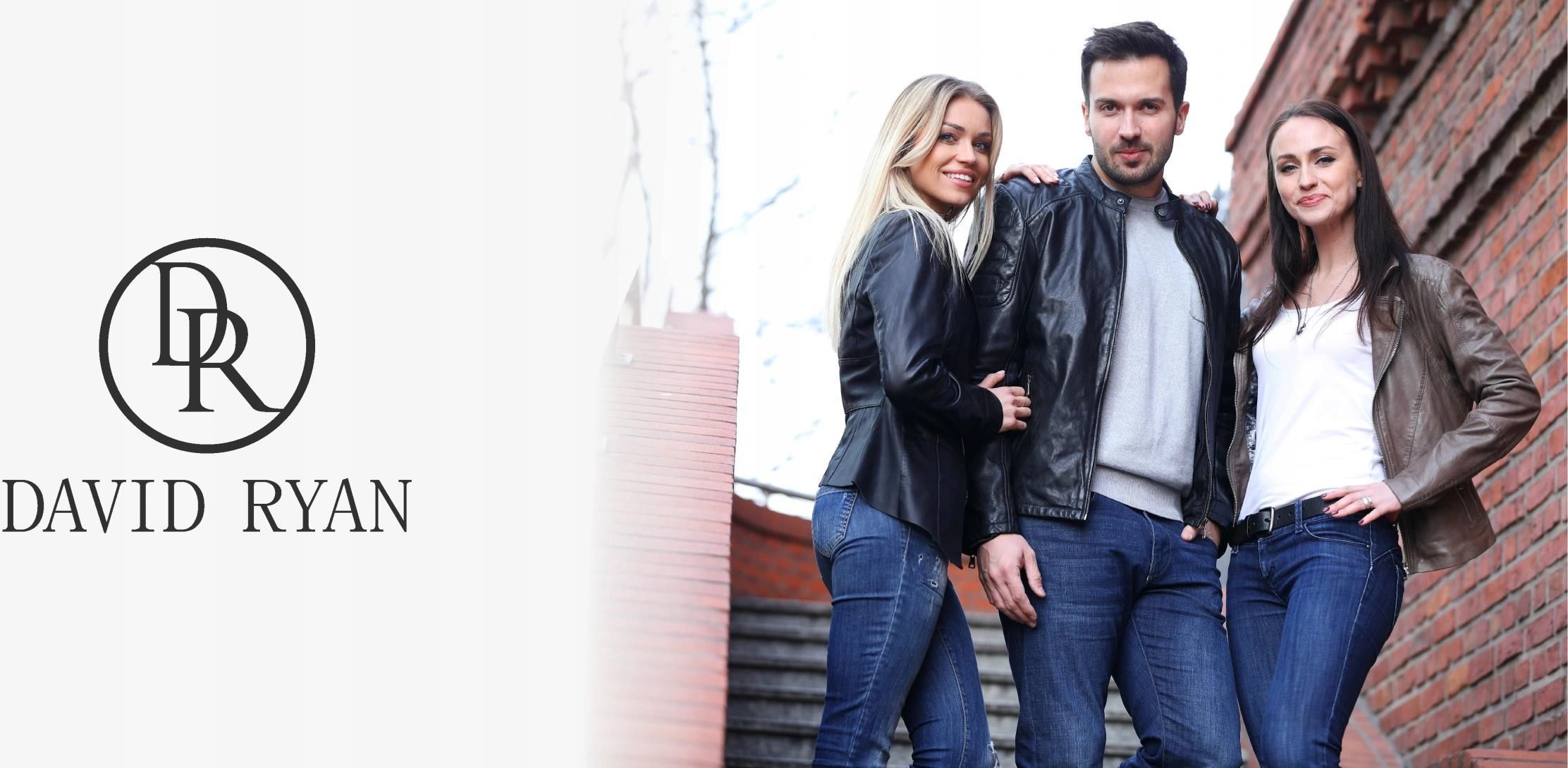 Kurtka skórzana ramoneska David Ryan - Coco- 3XL - Ceny i opinie - Ceneo.pl