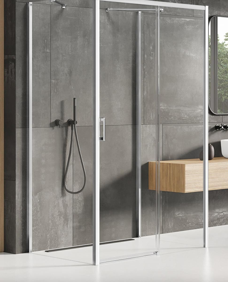 Kabina prysznicowa New Trendy Prime 150x80 Prawa Chrom K0861 - Opinie i ...