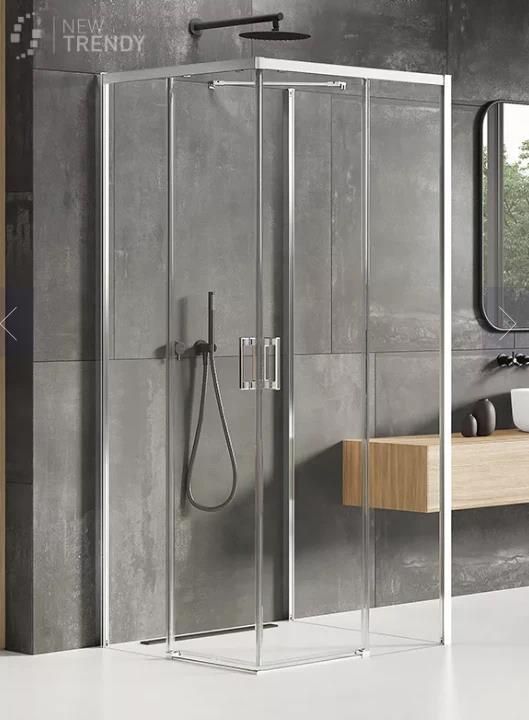 Kabina prysznicowa New Trendy Prime 80x100 Lewa Chrom K0899 - Opinie i ...