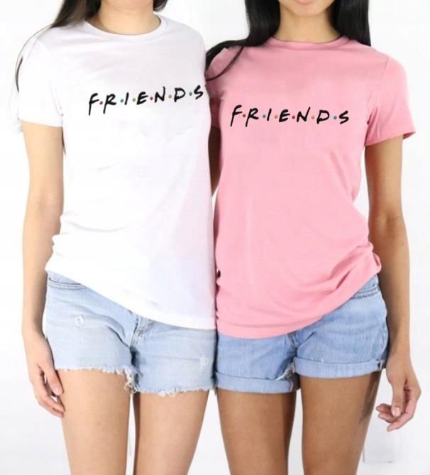 Damska Koszulka Haft Serial Friends Przyjaciele L - Ceny i opinie ...